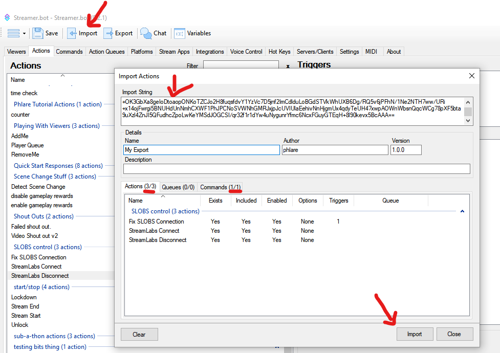 Reset Connection Between Streamer Bot and StreamLabs Desktop - Show Me Your Bot