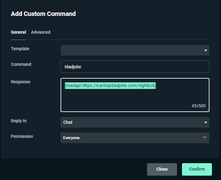 Make a Dad Joke command for StreamLabs Cloudbot - Show Me Your Bot