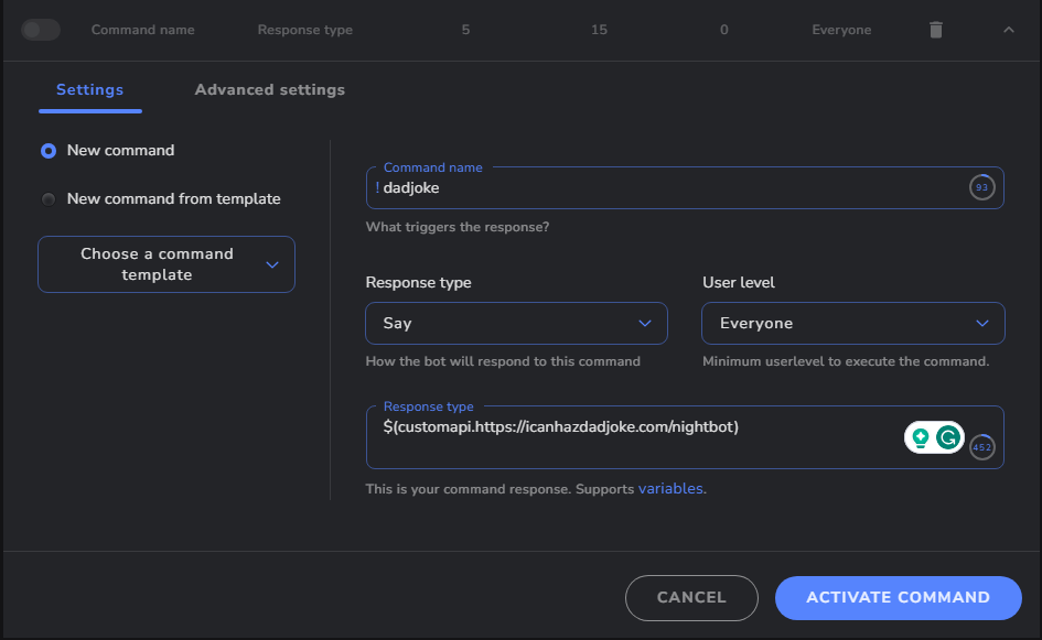 How to Add a Dad Joke Command to StreamElements - Show Me Your Bot