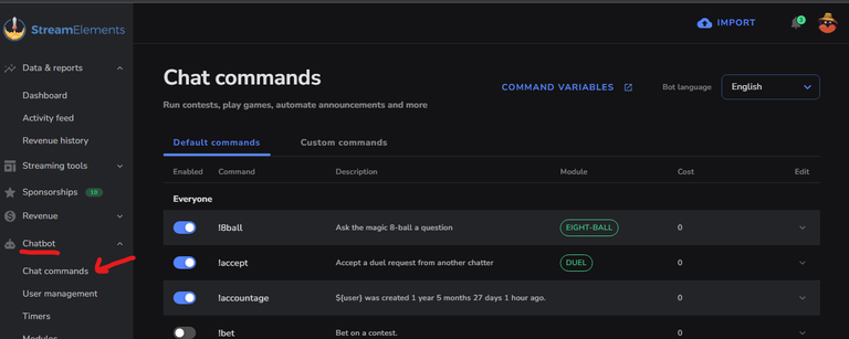 Shoutout Command for StreamElements (with game) - Show Me Your Bot
